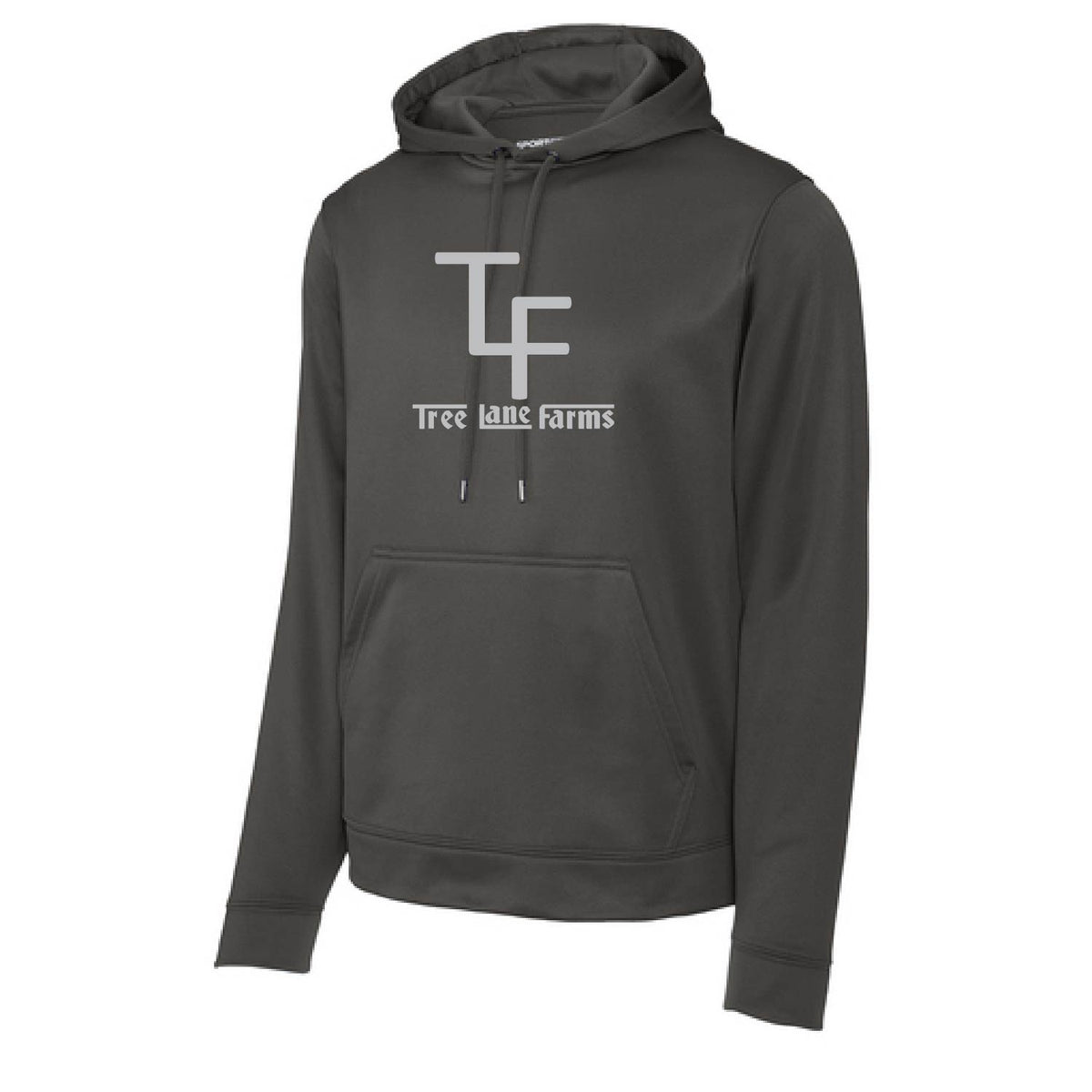 Tree Lane Farms - Fleece Hoodie - Dark Smoke Grey - Youth – Branded ...